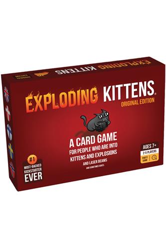 Exploding Kittens - regler på dansk og engelsk | Faraos Webshop