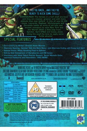 TMNT - Teenage Mutant Ninja Turtles - The Movie (2007) DVD - Fantasy ...