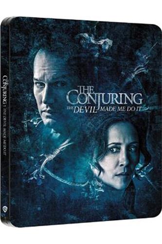 The Conjuring Limited Edition Steelbook 4K Ultra HD + Blu-Ray - Horror ...