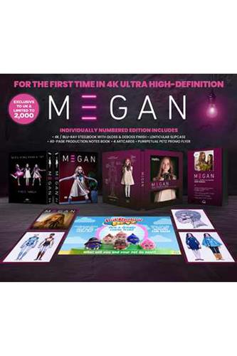M3Gan Limited Edition Steelbook (aka Megan) 4K Ultra - Sci-Fi | Faraos ...