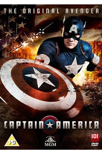 Captain America DVD - 101 Films | Faraos Webshop