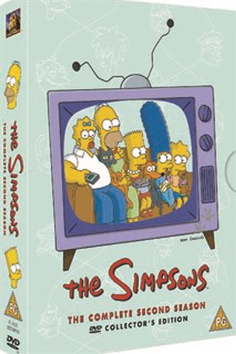 The Simpsons Season 2 DVD - 20th Century Fox | Faraos Webshop
