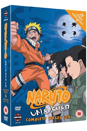 Naruto Unleashed - Complete Series 6 (Ep. 131-156) DVD - Hayato Date ...