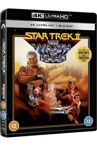 Star Trek II - The Wrath of Khan 4K Ultra HD + Blu-Ray - Sci-Fi - 4K ...