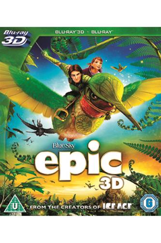Epic 3D+2D Blu-Ray - Animation - BLU-RAY - 20th Century Fox | Faraos Webshop
