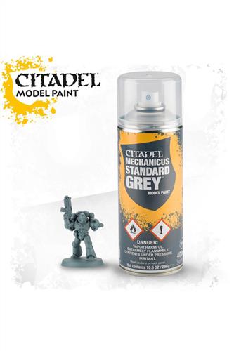 Mechanicus Standard Grey - Citadel: Spray Primer | Faraos Webshop