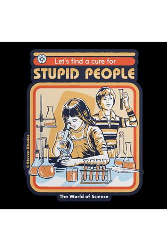 Steven Rhodes - Stupid People Sticker - Klistermærke | Faraos Webshop