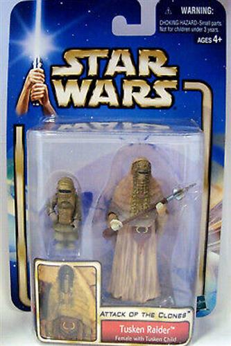 Tusken Raider Female (with Tusken Child) - Star Wars - Saga (Hasbro ...