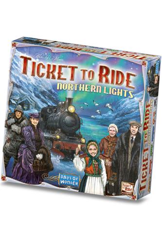 Ticket to Ride: Northern Lights - Familiespil - Regler på dansk ...