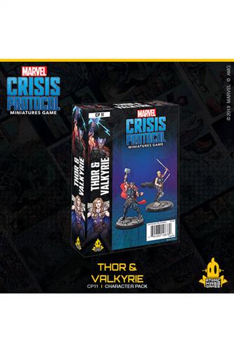 Thor & Valkyrie - Marvel Crisis Protocol | Faraos Webshop