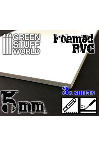 Foamed PVC A4 5mm - PVC skum | Faraos Webshop