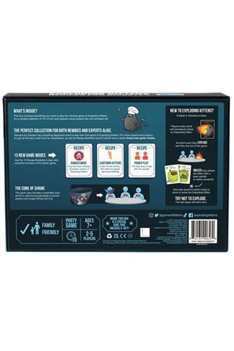 Exploding Kittens - Recipes for Disaster - Startpakke med ekstra kort ...