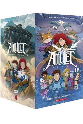 Amulet vol. 1-9 Box Set - Kazu Kibuishi | Faraos Webshop