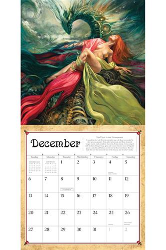 Boris Vallejo and Julie Bell's Fantasy Wall Calendar 2026 - Boris ...
