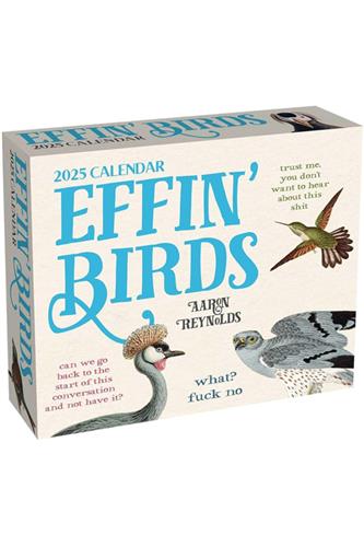 Effin' Birds - 2025 Dag-til-Dag Kalender - Aaron Reynolds | Faraos Webshop
