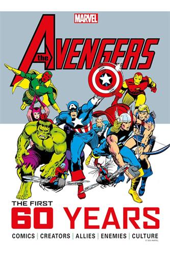 Avengers: The First 60 Years HC - Titan Comics | Faraos Webshop