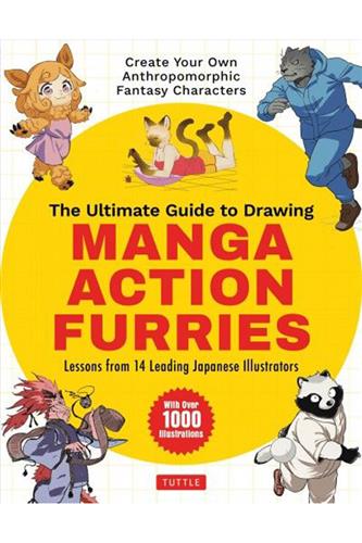 Ultimate Guide Drawing Manga Action Furries - Genkosha Studio ...