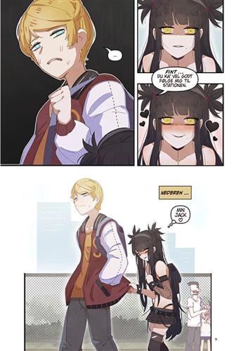 Goth Girl & The Jock 1 - Af Lucius Merryweather og AT2 | Faraos Webshop