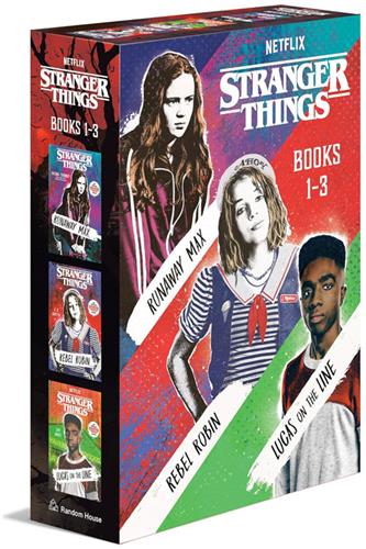 Stranger Things Box Set 1-3 - Runaway Max, Rebel Robin & Lucas on the ...