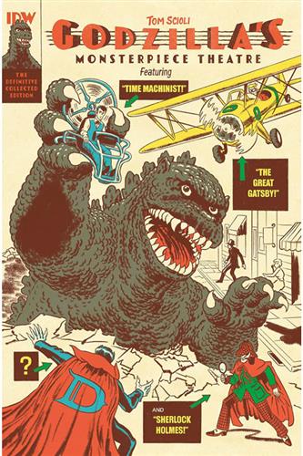 Godzilla’s Monsterpiece Theatre - Tom Scioli | Faraos Webshop