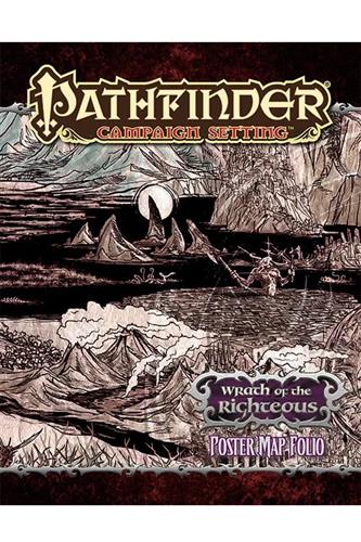 Wrath of the Righteous Poster Map Folio - Pathfinder | Faraos Webshop