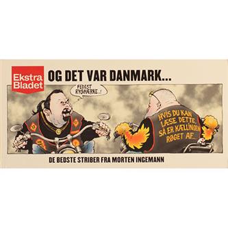 Og Det Var Danmark Nr. 1 - De Bedste Striber Fra Morten Ingemann | Faraos Webshop