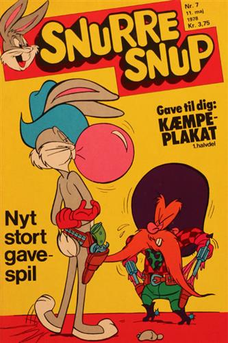 Snurre Snup 1978 Nr. 7 | Faraos Webshop