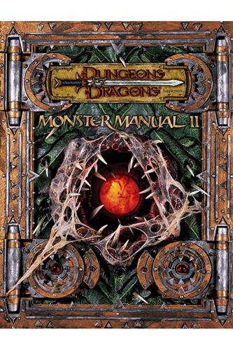 Monster Manual II - Dungeons & Dragons 3rd Edition | Faraos Webshop