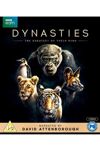David Attenborough - Dynasties Blu-Ray - BBC | Faraos Webshop
