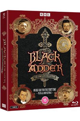 The Black Adder Series 1 to 4 Complete Collection Blu-Ray - Comedy ...