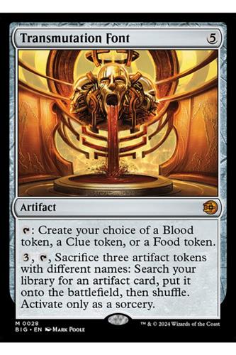 Transmutation Font - The Big Score | Faraos Webshop