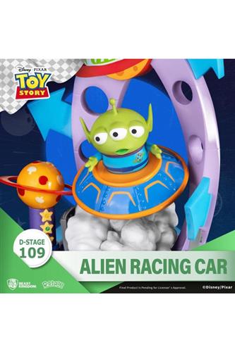 Toy Story - Alien Racing Car Closed Box Version D-Stage Pvc Diorama ...