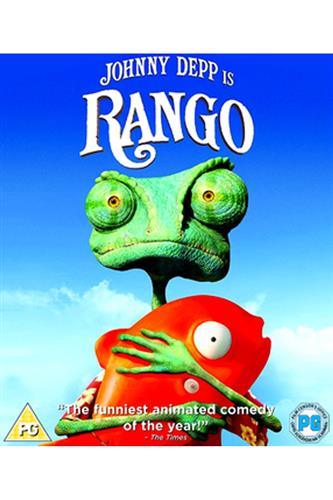 Rango Blu-Ray - Animation - BLU-RAY - Paramount Pictures | Faraos Webshop