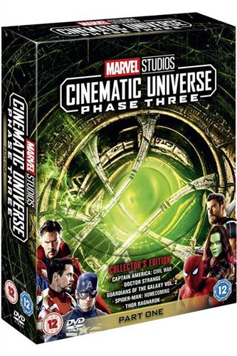 Marvel Studios Cinematic Universe Phase 3 (5 Films) DVD - Fantasy - DVD ...