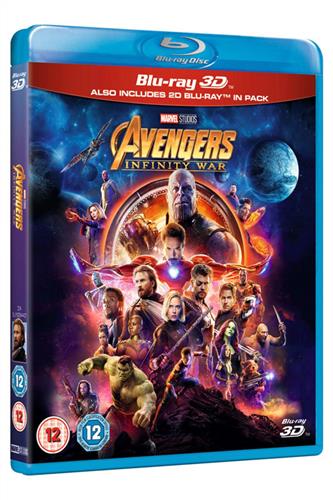 Avengers Infinity War 3D+2D Blu-Ray - Fantasy - BLU-RAY - Walt Disney ...