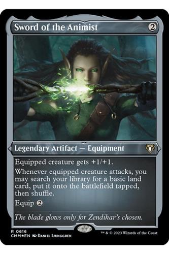 Sword of the Animist - Commander Masters | Faraos Webshop