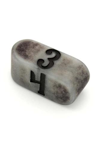 Modern d4 - Tombstone Infinity - 4-sidet terning (ovalt design ...