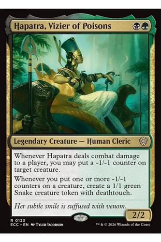 Hapatra, Vizier of Poisons - Lorwyn Eclipsed Commander | Faraos Webshop