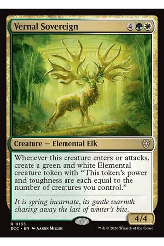 Vernal Sovereign - Lorwyn Eclipsed Commander | Faraos Webshop