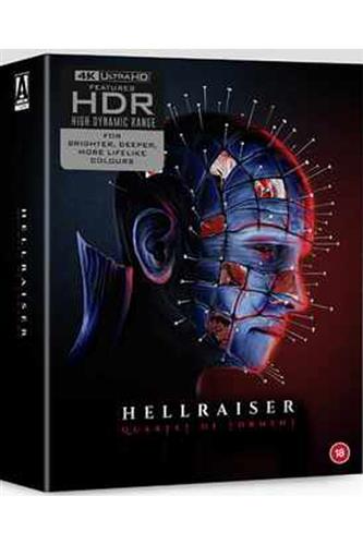 Hellraiser Quartet Of Torment Limited Edition 4K Ultra - Arrow Films ...