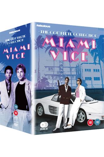 Miami Vice Seasons 1 to 5 Complete Collection DVD - Fabulous Films | Faraos Webshop