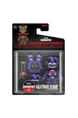 Snap Action Figure Nightmare Bonnie 9 cm - Five Nights at Freddy's ...