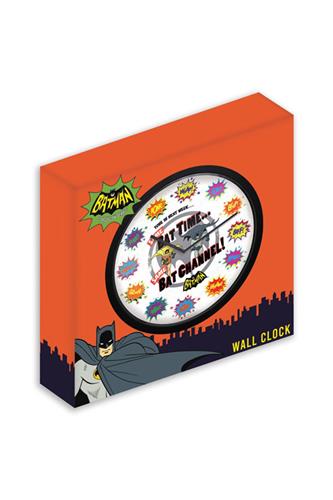 DC Comics Wall Clock Batman Retro - FaNaTtik | Faraos Webshop