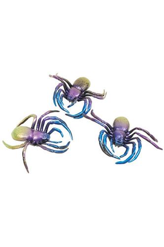 Metallic Kryb, Edderkopper - 3 stk. | Faraos Webshop