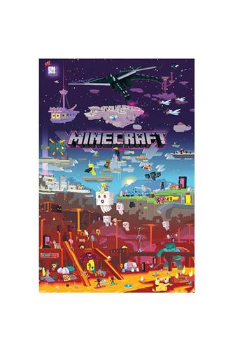 Minecraft Poster World Beyond - 61x91,5 | Faraos Webshop