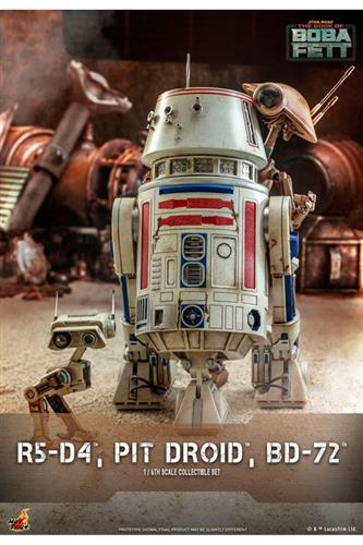 1/6 Size - R5-D4, Pit Droid, & BD-72 - Star Wars The Mandalorian Hot ...