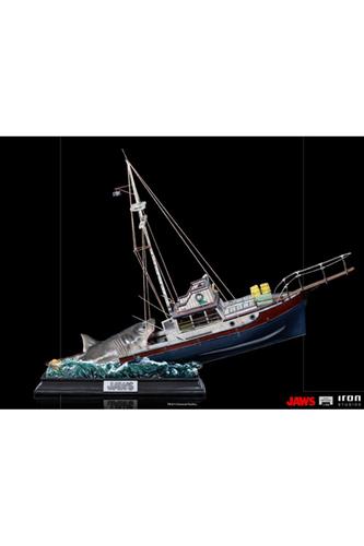 Jaws Demi Art Scale Statue - Iron Studios 1/20 Jaws Attack 104 cm ...