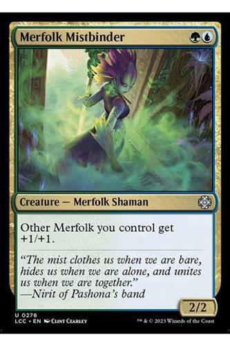 Merfolk Mistbinder Lost Caverns Of Ixalan Commander Faraos Webshop