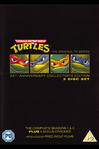 TMNT - Teenage Mutant Ninja Turtles Seasons 1 to 2 (1987-1988) DVD ...