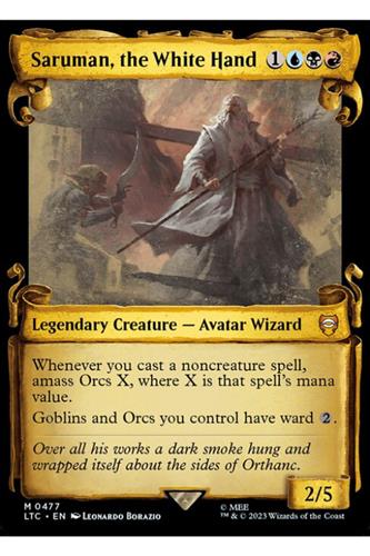 Saruman, the White Hand - Tales of Middle-earth Commander | Faraos Webshop